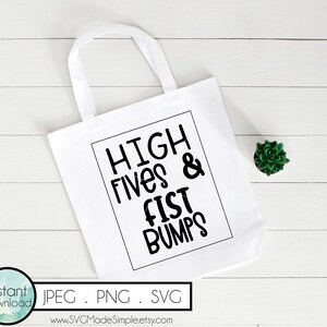 High Fives & Fist Bumps SVG for Commercial Use and Instant Download ...