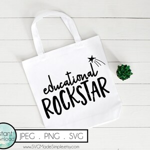 Educational ROCKSTAR SVG for Commercial Use and Instant Download ...