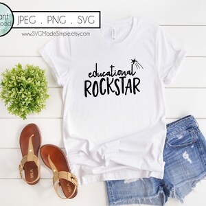 Educational ROCKSTAR SVG for Commercial Use and Instant Download ...
