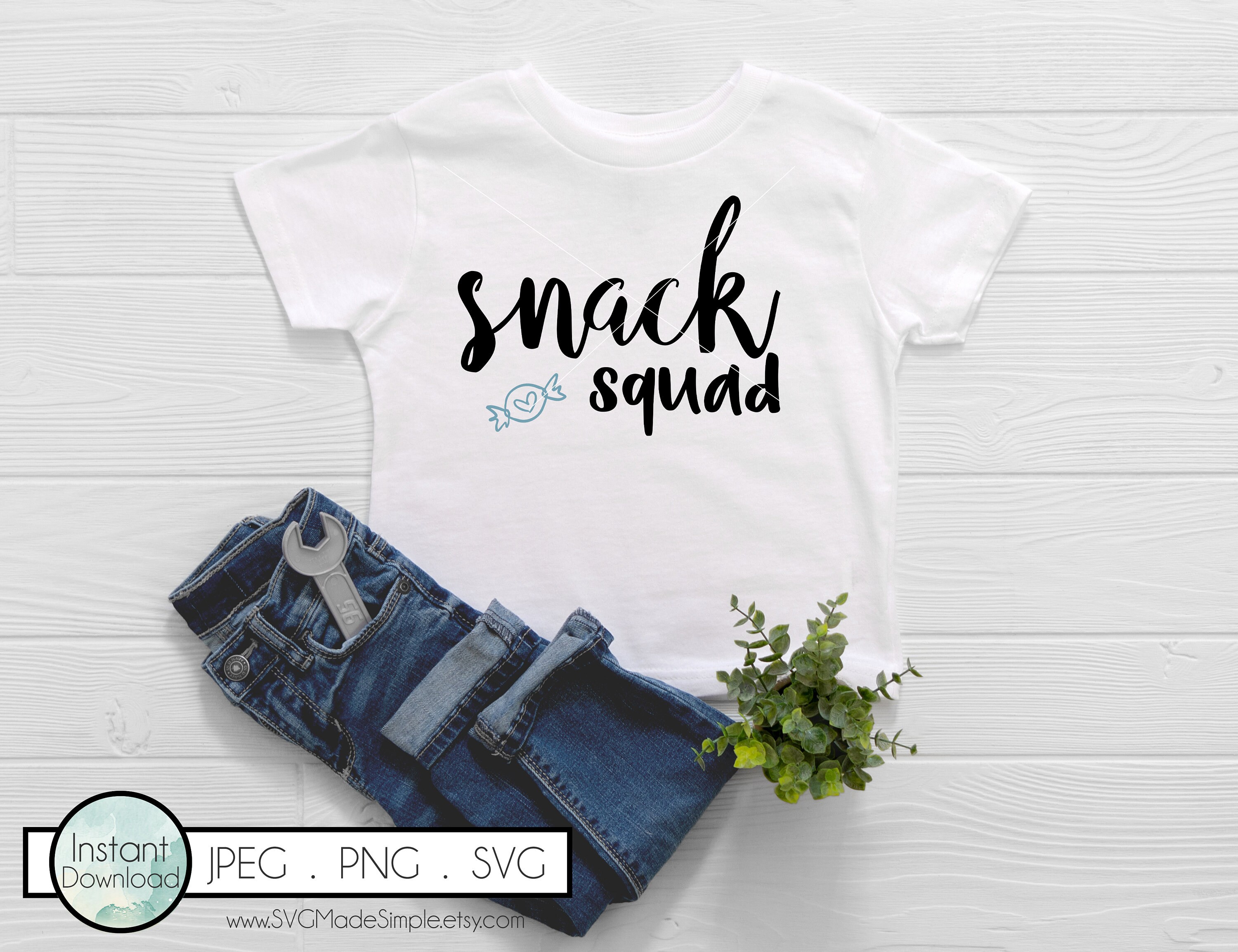 Snack Squad SVG for Commercial Use and Instant Download Baby - Etsy