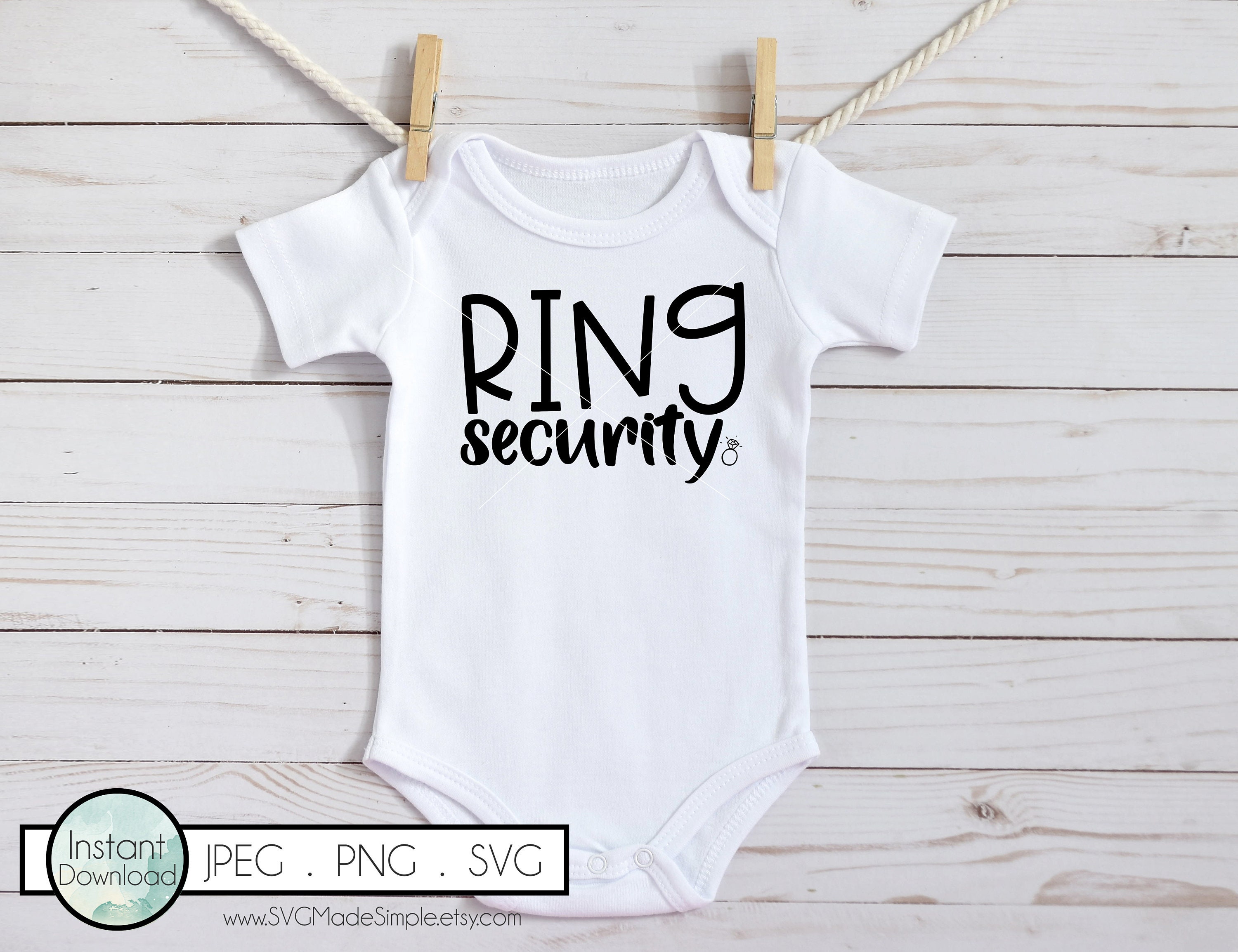 Ring Security SVG for Commercial Use and Instant Download | Etsy