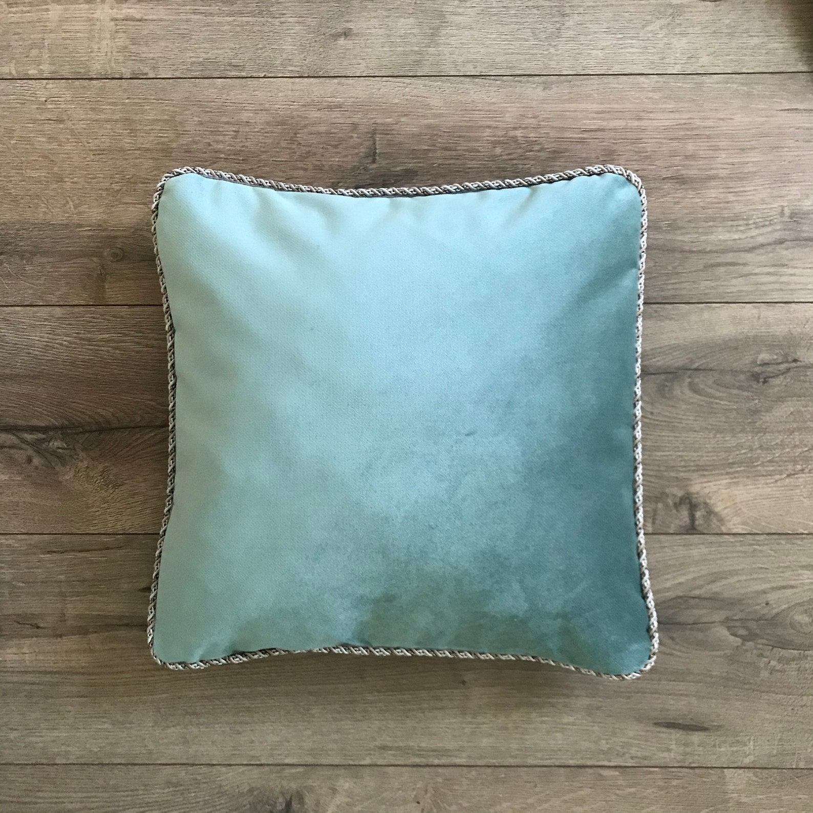 Royal Turquoise Blue Velvet Pillow Cover Turquoise Pillow | Etsy
