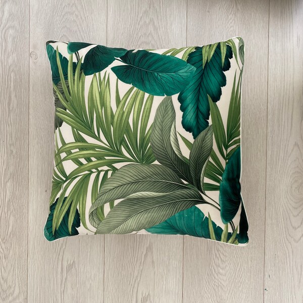 Leaf Pillow Cover - Etsy