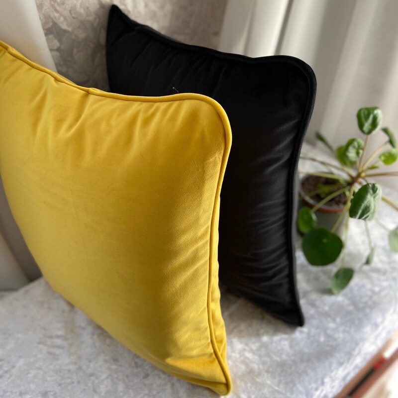 Yellow Throw Pillow - Etsy