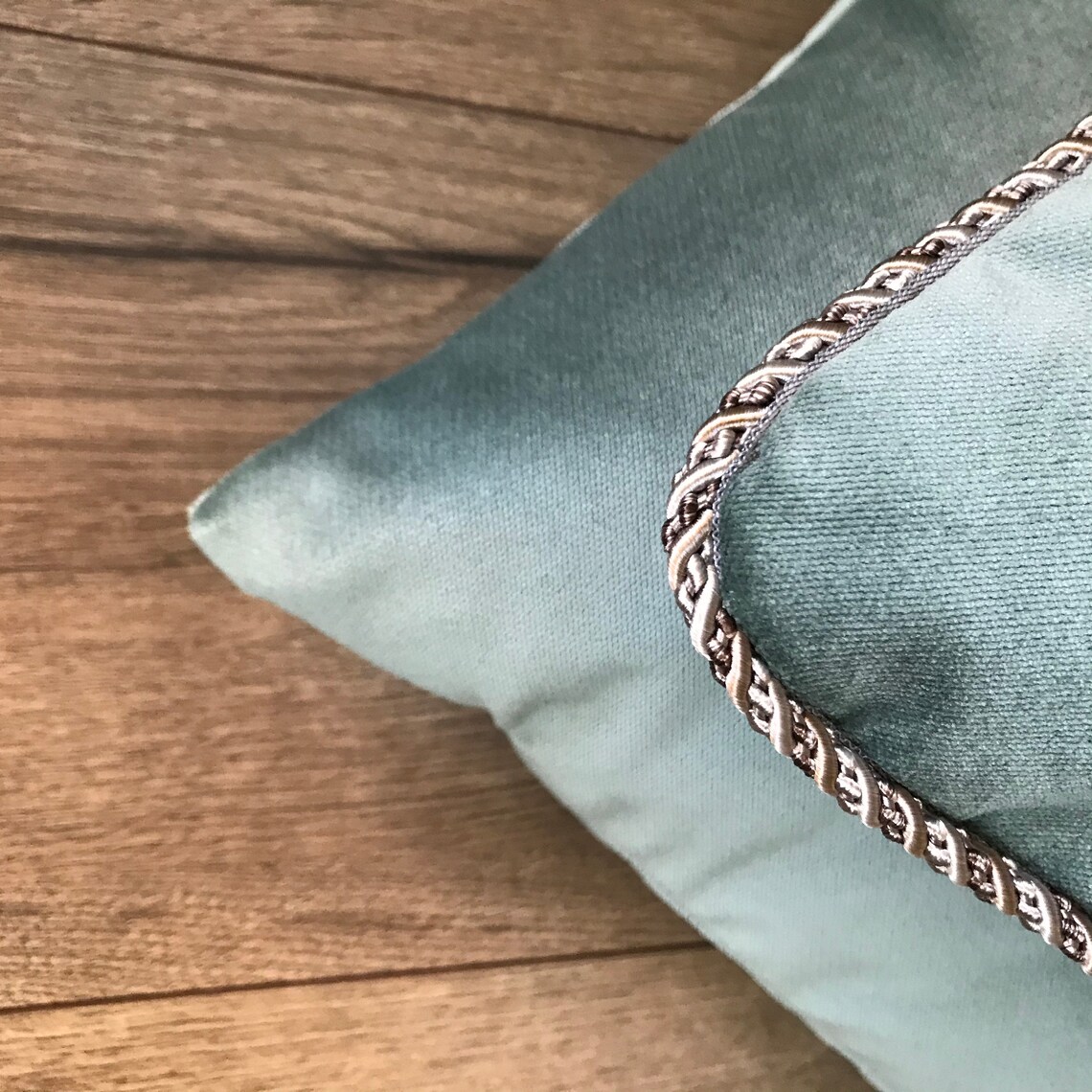 Royal Turquoise Blue Velvet Pillow Cover Turquoise Pillow - Etsy