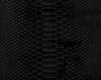 Python Skin Matte Black Grade 1 | Etsy
