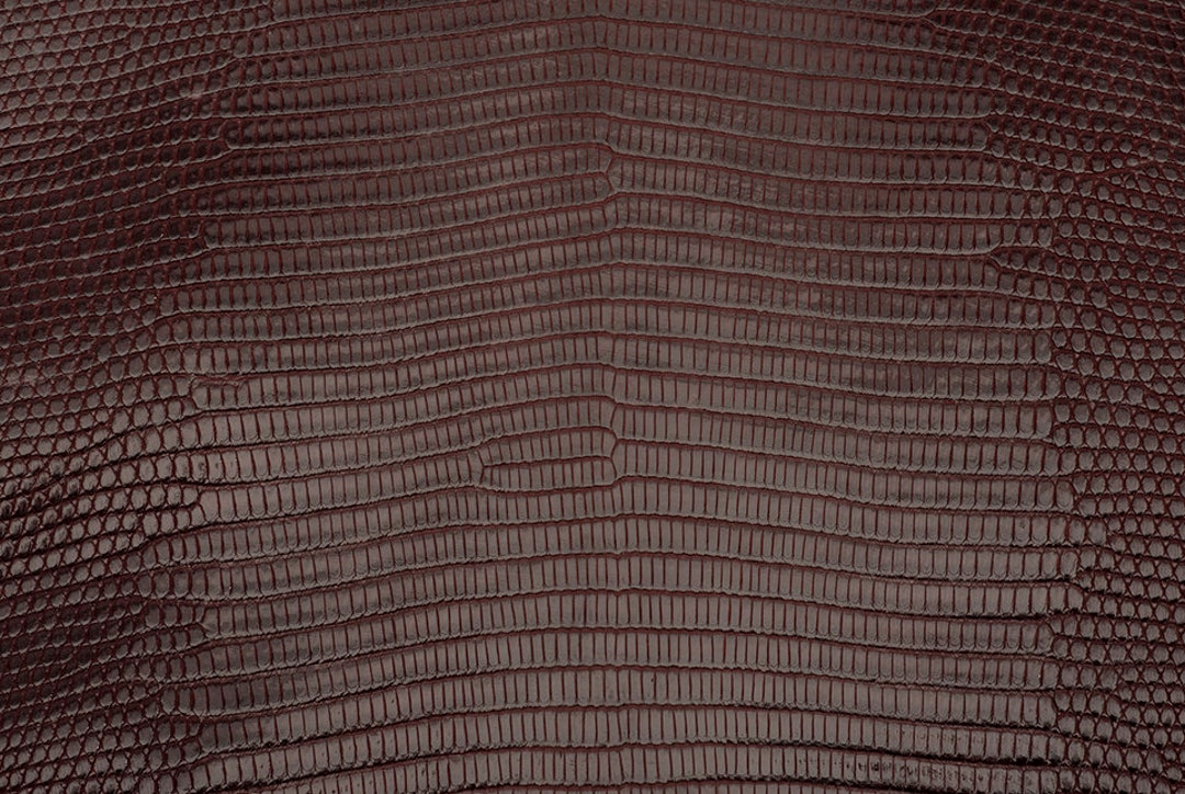 Lizard Skin Glazed Burgundy - Etsy