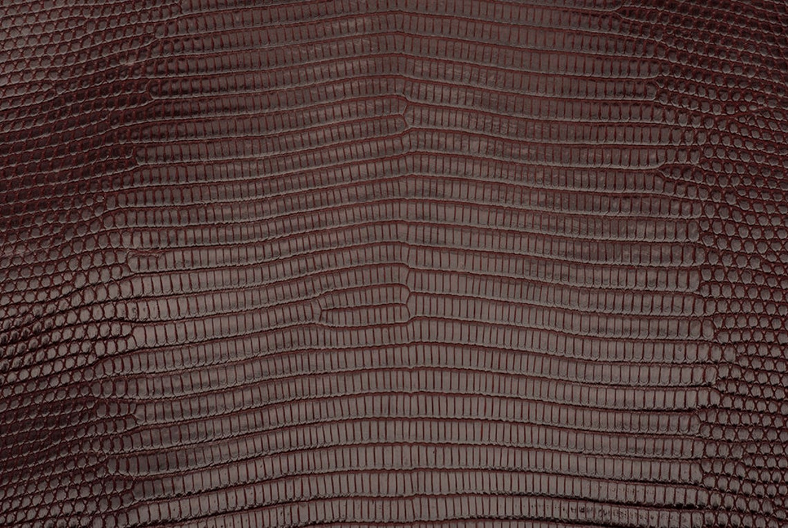 Lizard Skin Glazed Burgundy - Etsy