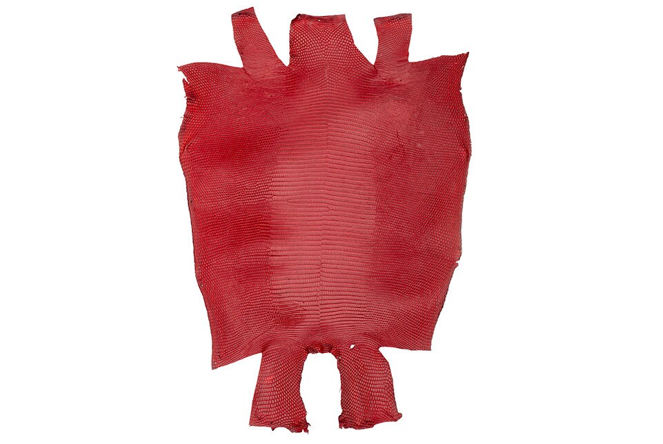 Lizard Skin Glazed Red - Etsy