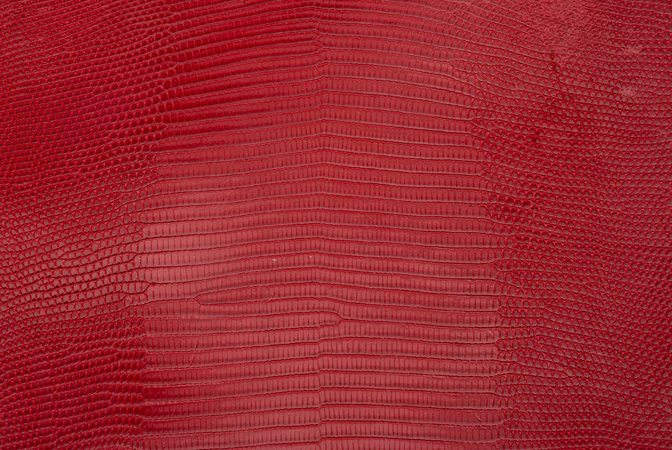 Lizard Skin Glazed Red - Etsy