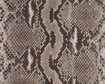 Python Skin Diamond Back Cut Unbleached Matte Natural Grade 2 | Etsy