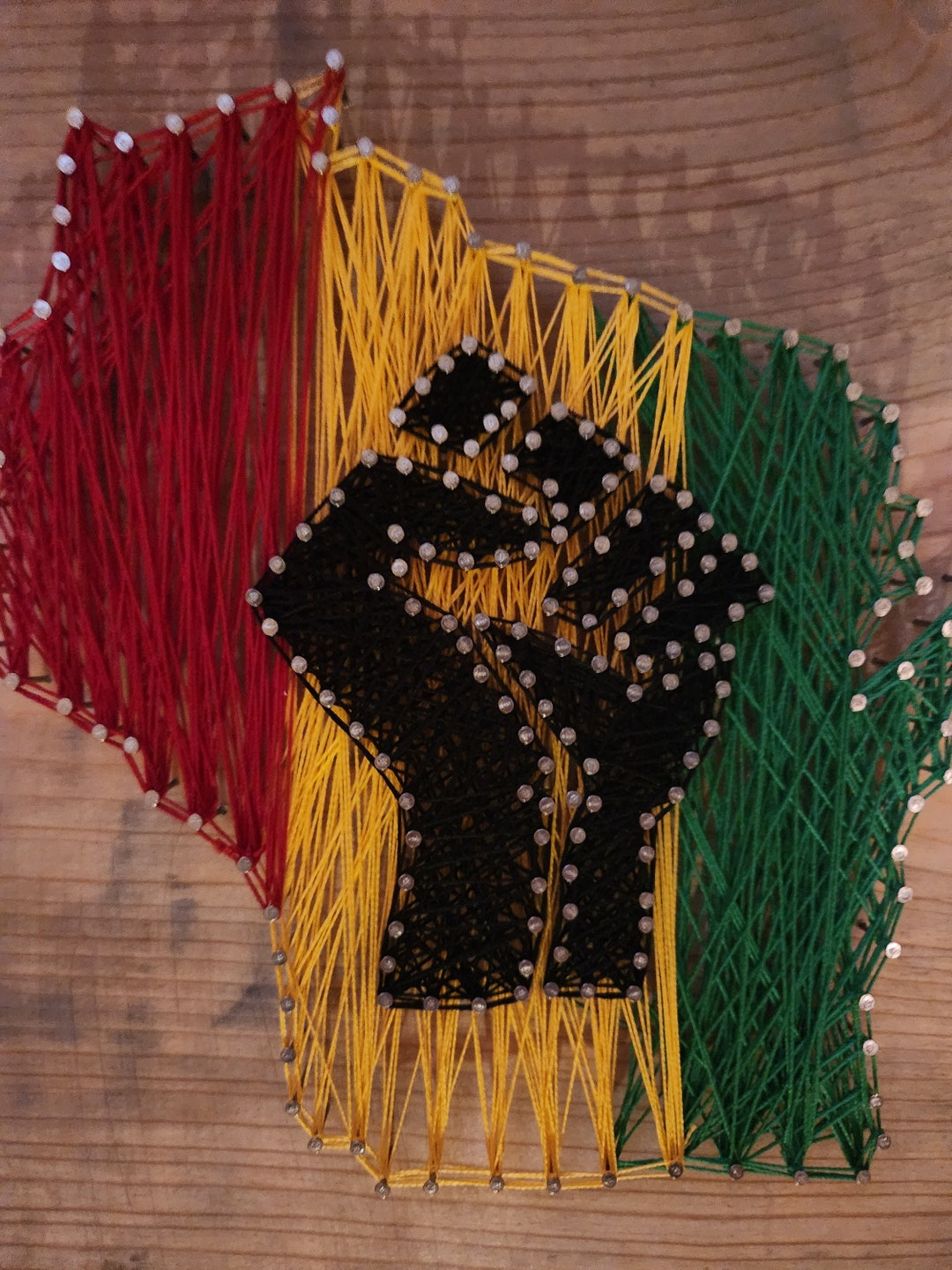 Wisconsin Black Lives Matter String Art Kit - Etsy
