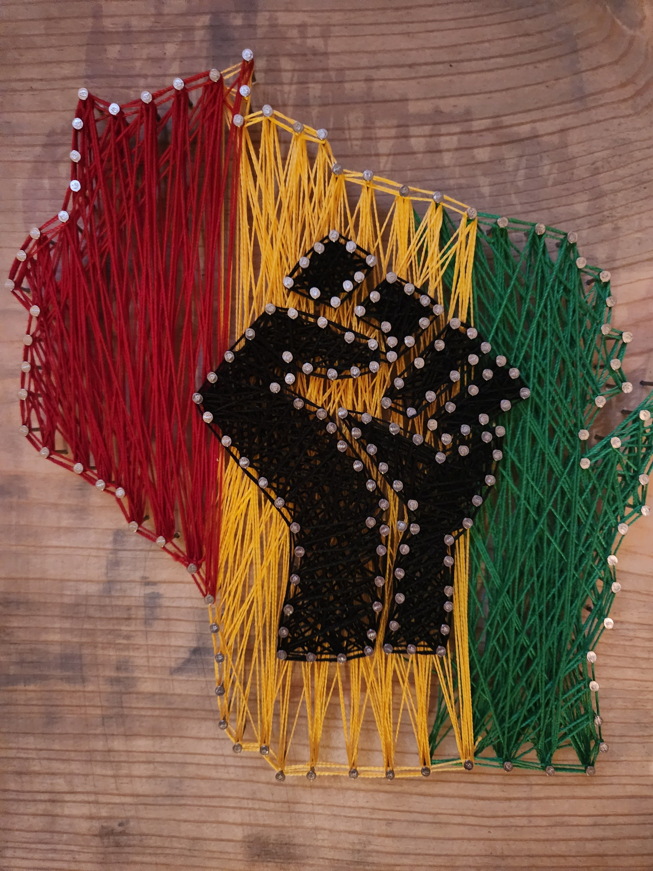 Wisconsin Black Lives Matter String Art Kit - Etsy