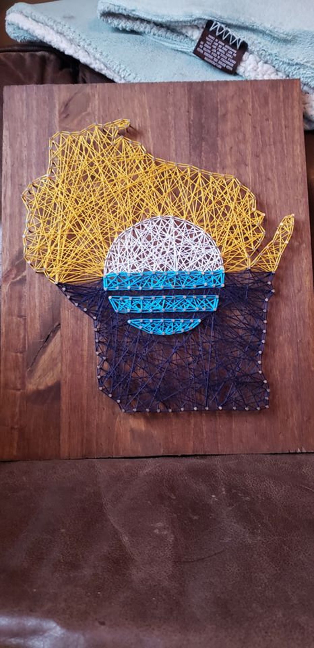 Milwaukee Flag Wisconsin String Art - Etsy