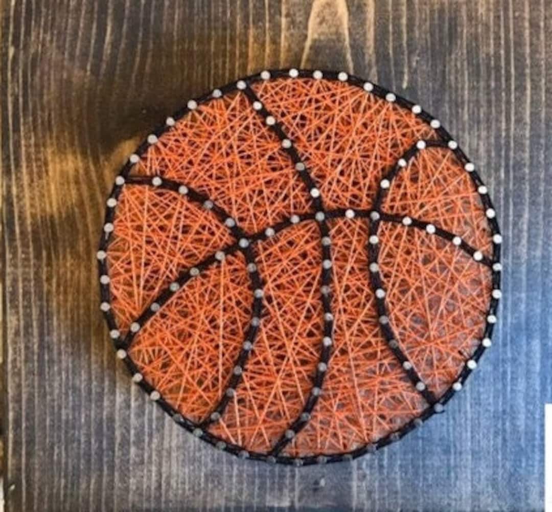 Basketball String Art/personalized/gift/craft/sports - Etsy