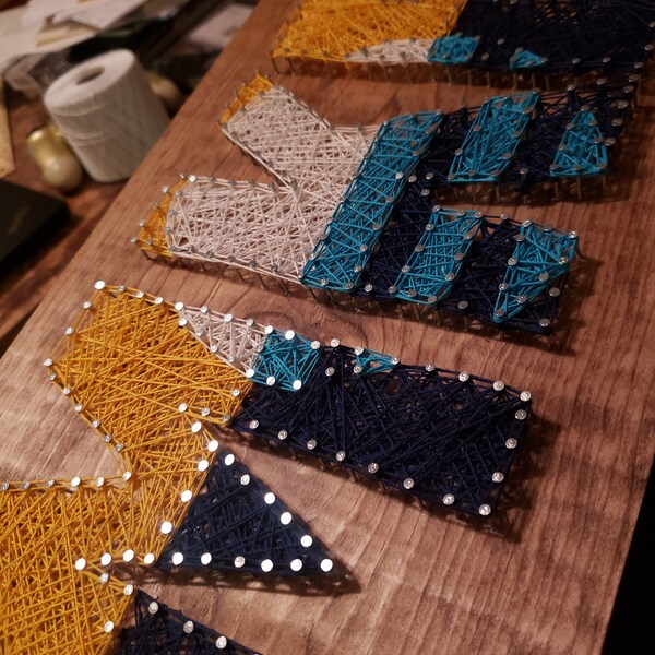 String Art Signs - Etsy