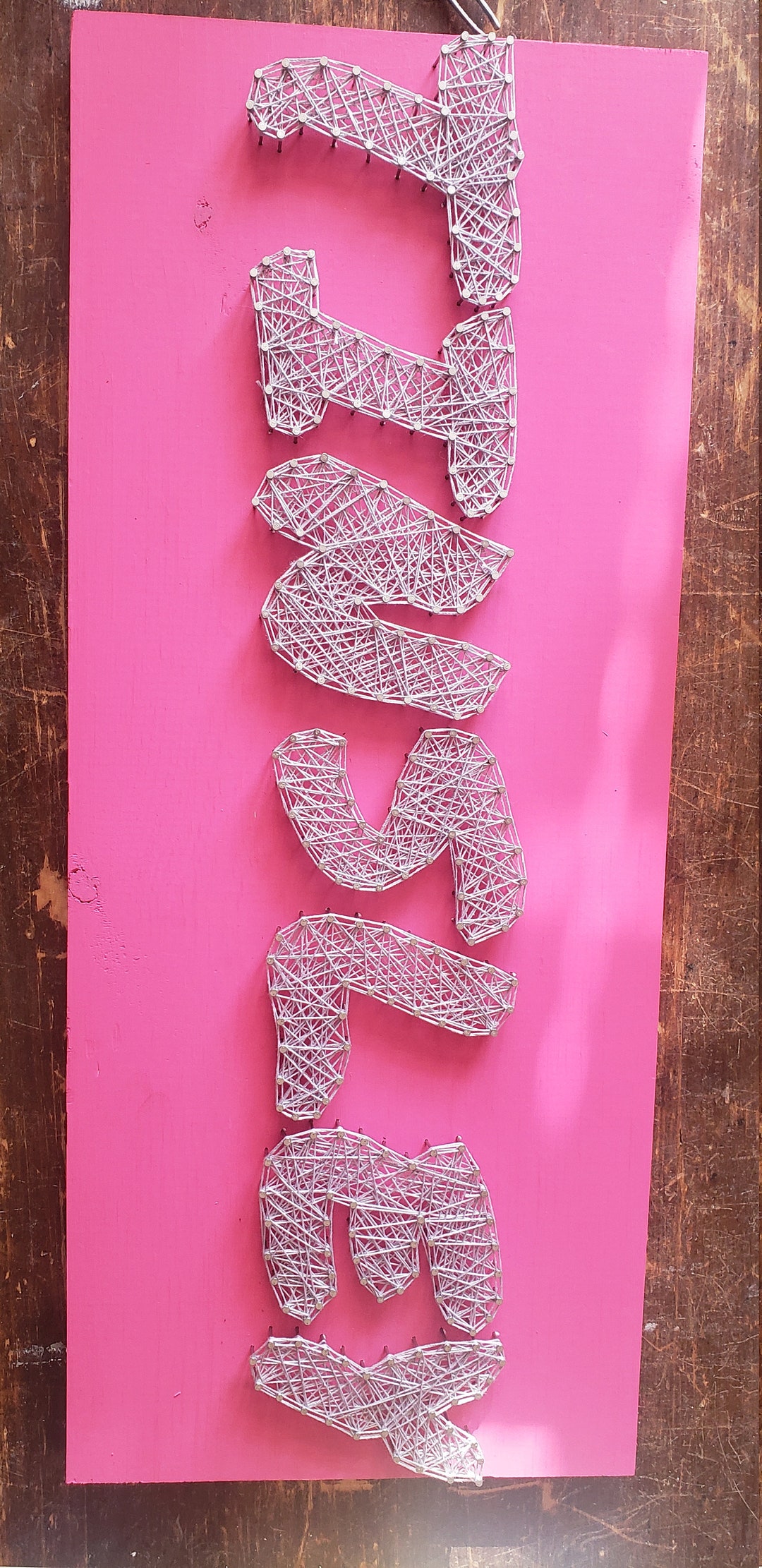 String Art Name Boards/personalized - Etsy