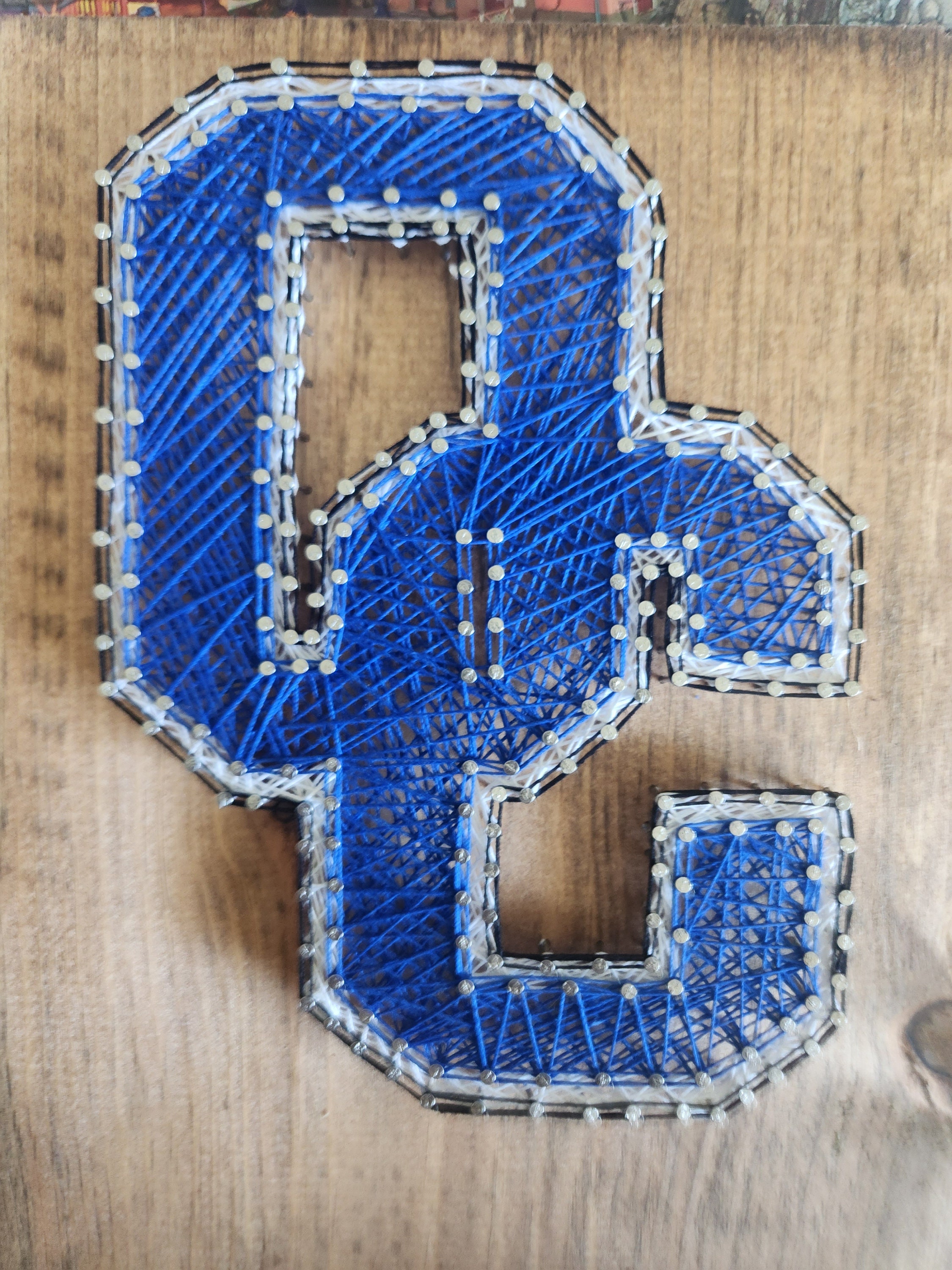School Logo String Art - Etsy