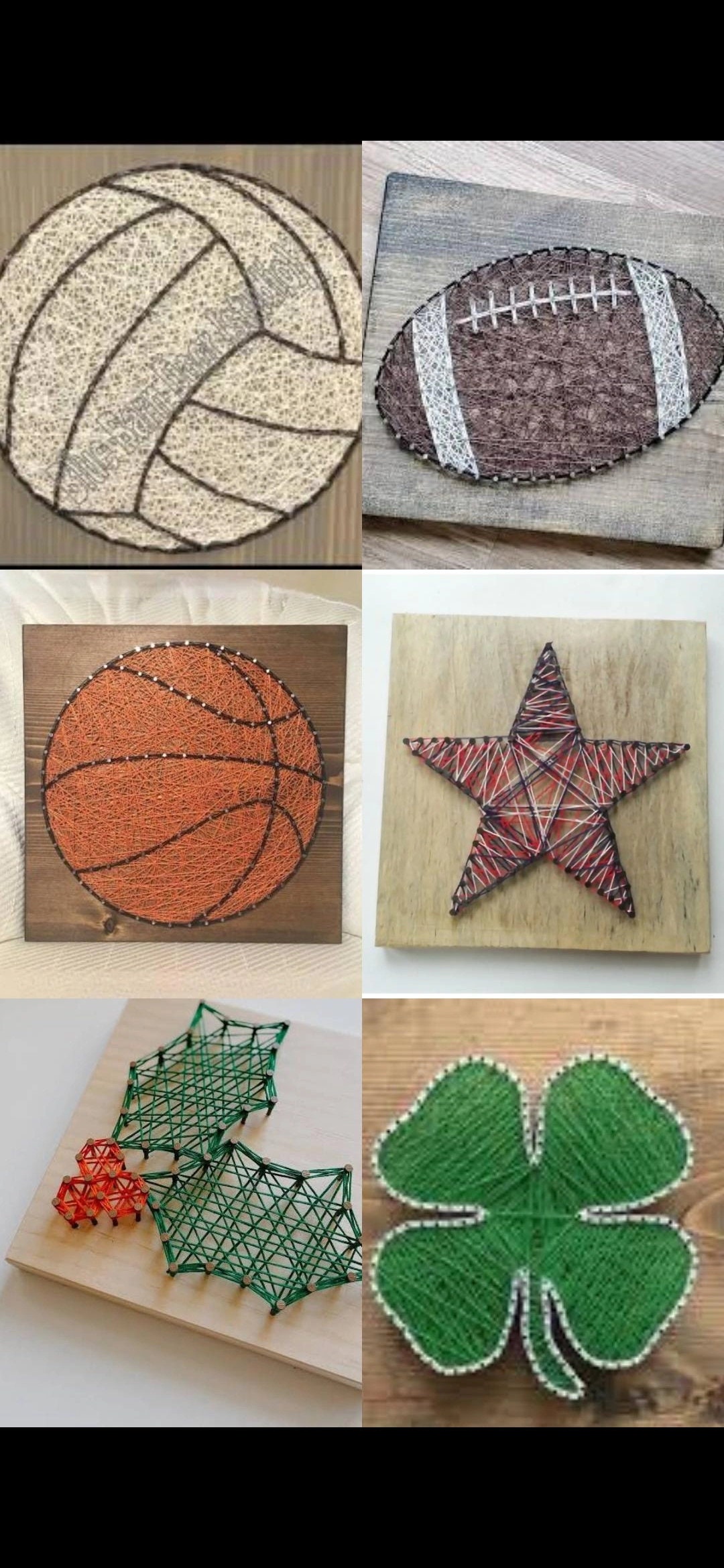 Hanging String Art Kits/diy Artwork - Etsy