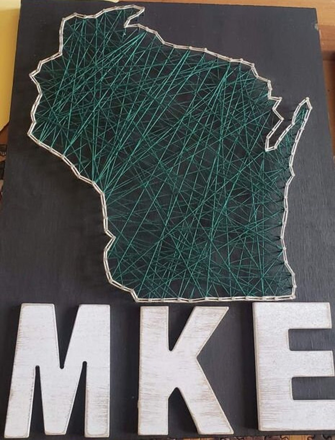 Wisconsin MKE String Art - Etsy