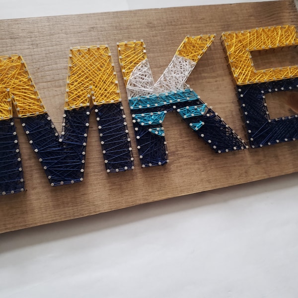 String Art Sign - Etsy