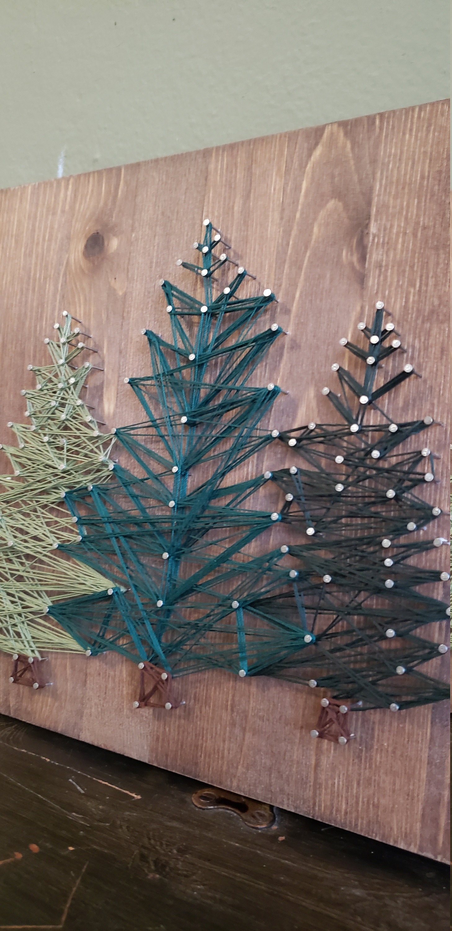 String Art DIY Kit/trees/pre-nailed - Etsy