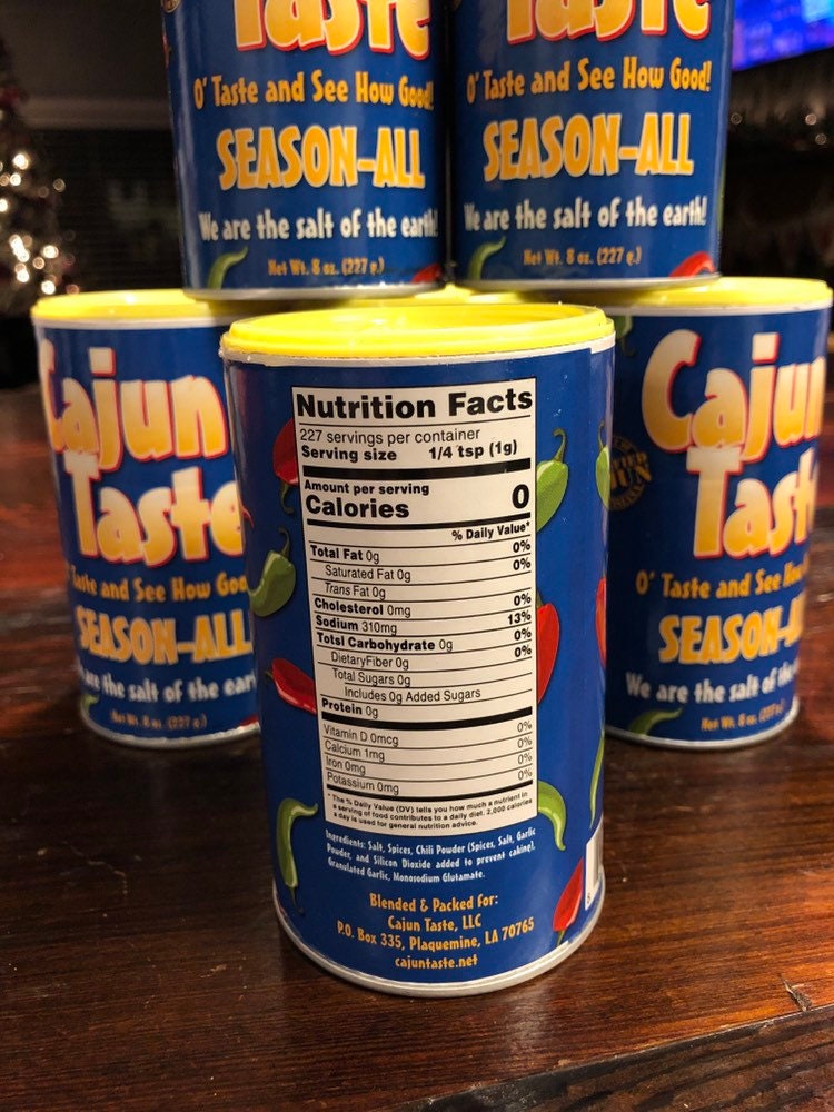 Cajun Taste Season-all - Etsy