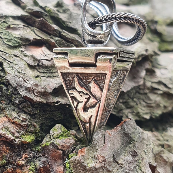 Pyramid Necklace - Etsy