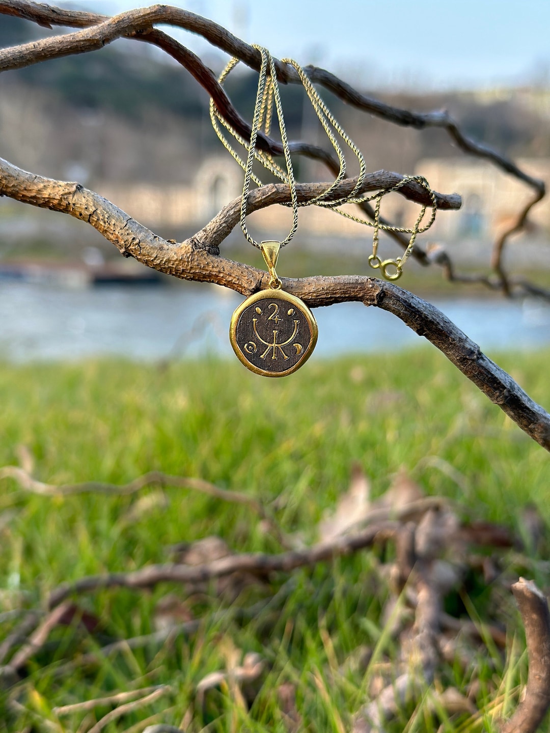Talisman 4th Pentacle of Jupiter,seal of Jupiter Necklace,luck Symbol ...