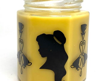 Beauty and Beast Candle | Etsy