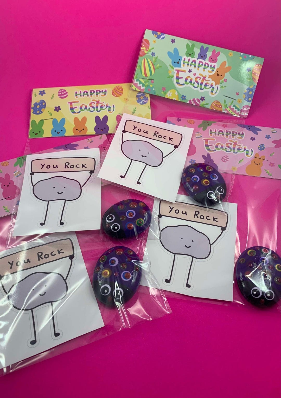 Easter Rocks, Easter Basket Goodies, Easter Bunny Gifts for Kids ...