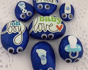 Baby Painted Rocks - Etsy
