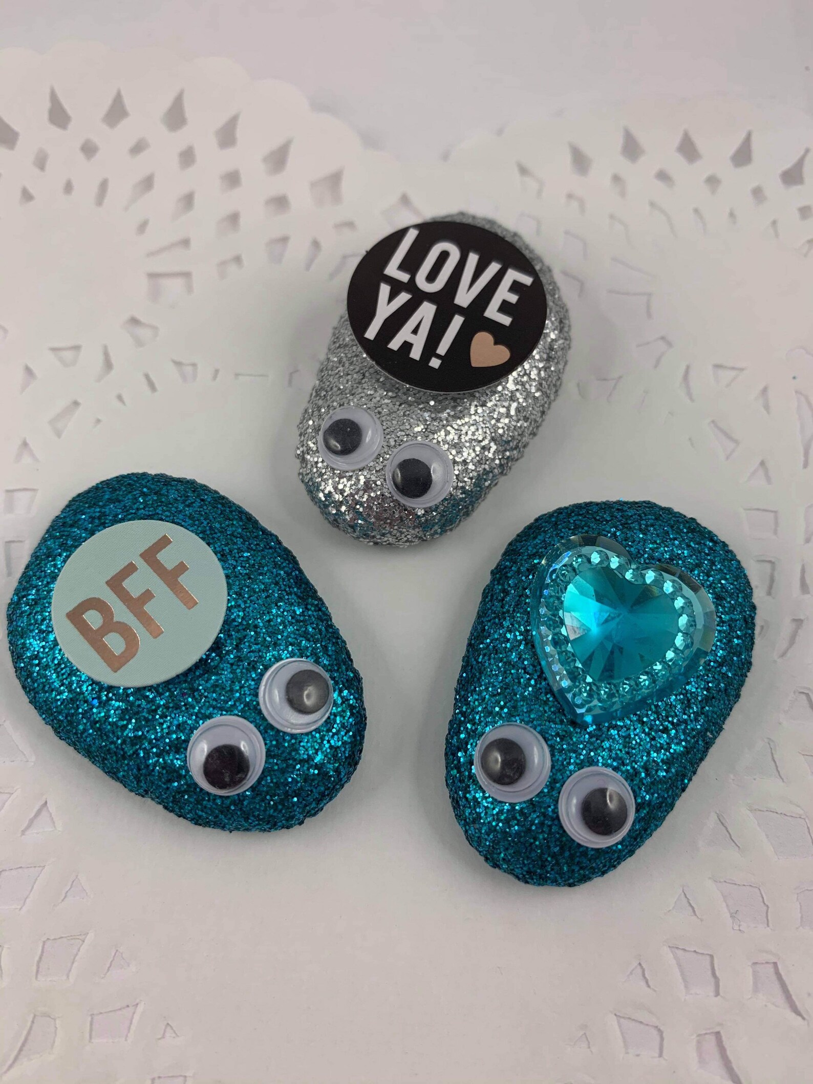 BFF Glitter Rocks Gift for BFF Unique Birthday Gift for - Etsy
