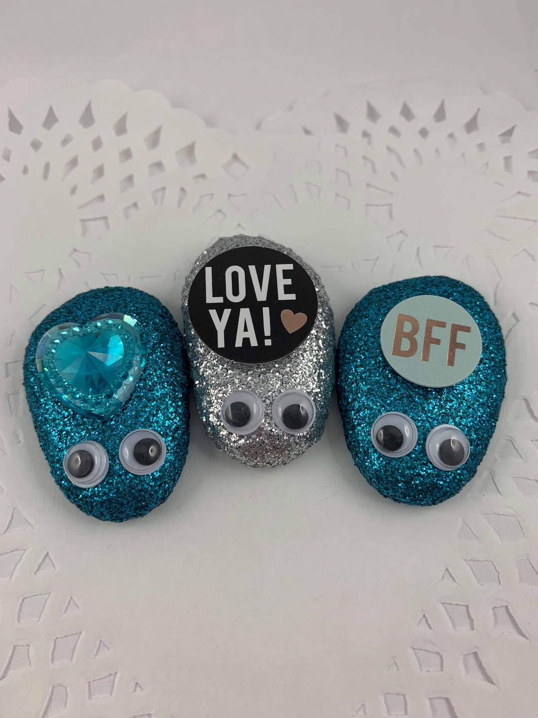 BFF Glitter Rocks, Gift for BFF, Unique Birthday Gift for Friend ...