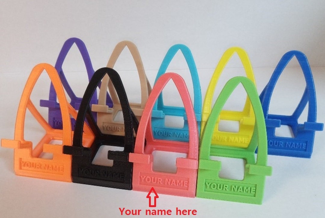 Personalized 3D Printed Cell Phone Desk Holder Stand Gift PLA (print ...