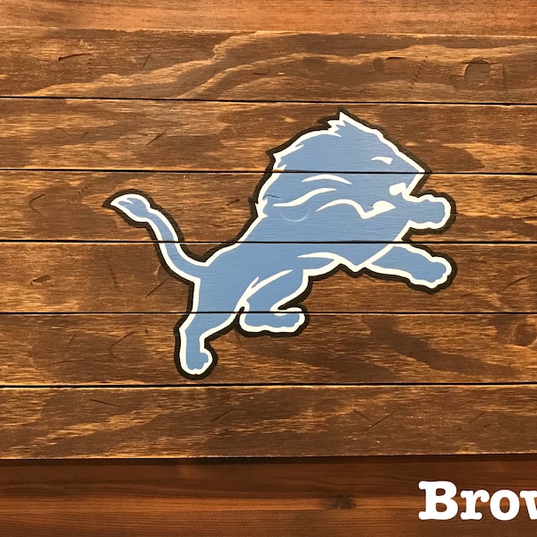 Detroit Lions Wood Signs - Etsy