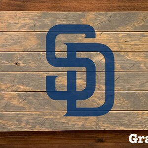 San Diego Padres Wood Plank - Etsy