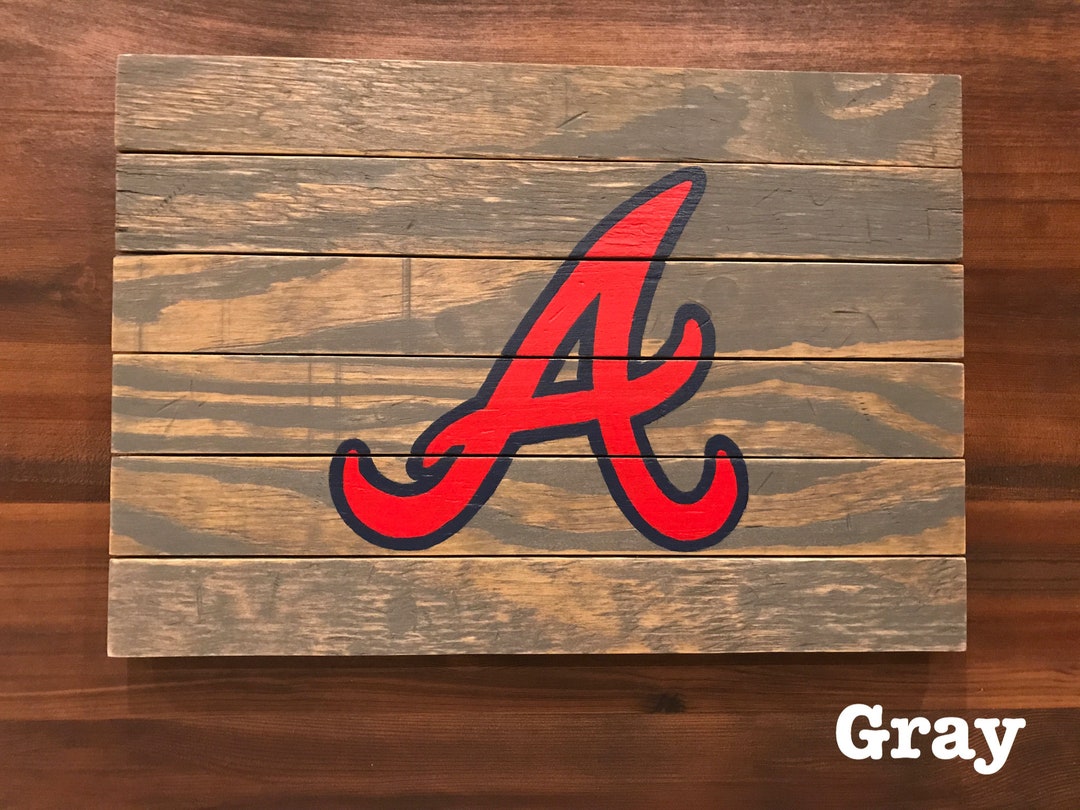 Atlanta Braves Wood Plank - Etsy