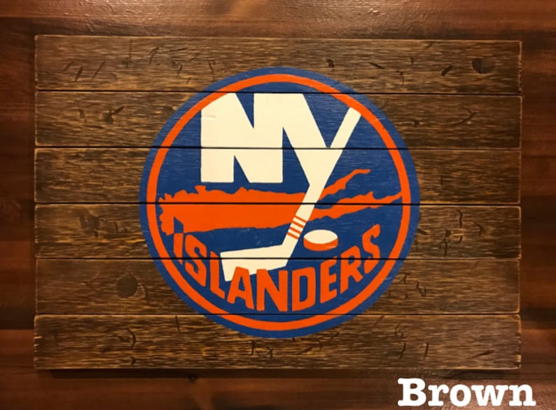 New York Islanders Wood Plank - Etsy