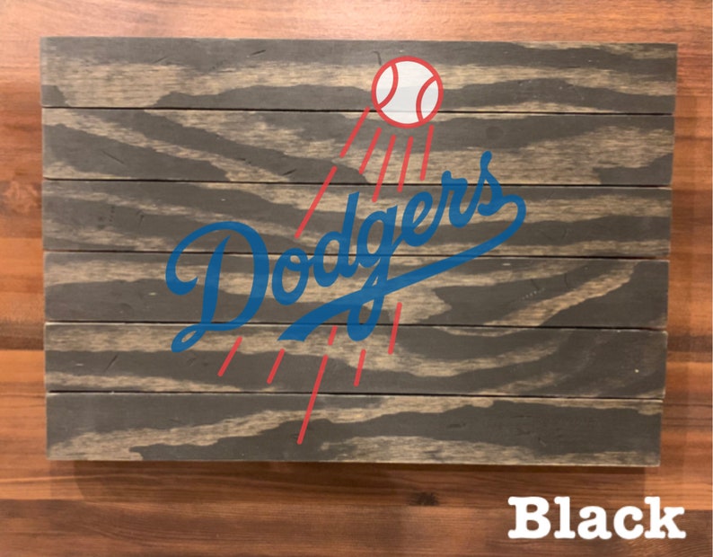 Los Angeles Dodgers Wood Plank - Etsy