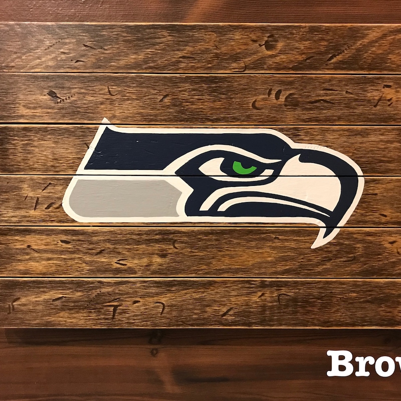 Seahawks Wood Sign - Etsy