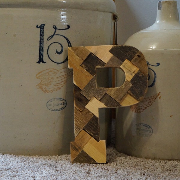 Wooden Letter P - Etsy
