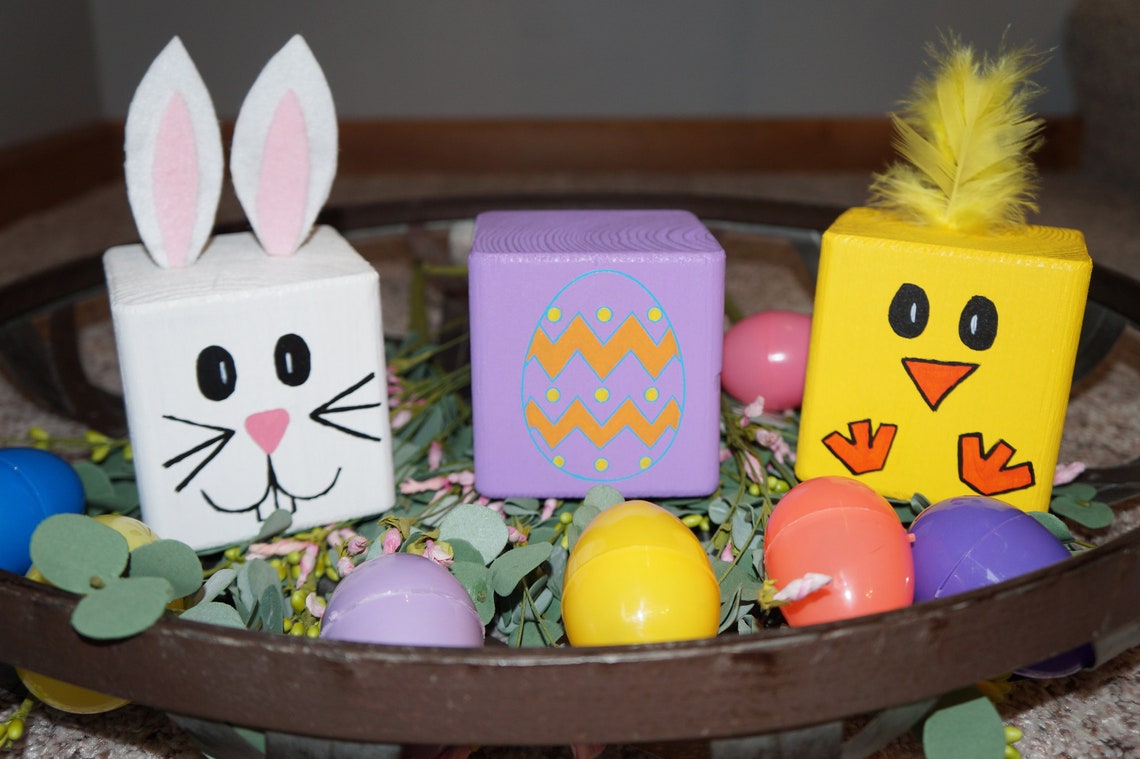 Easter Blocks - Etsy