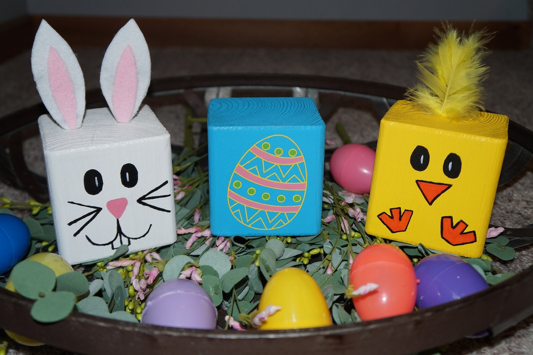Easter Blocks - Etsy