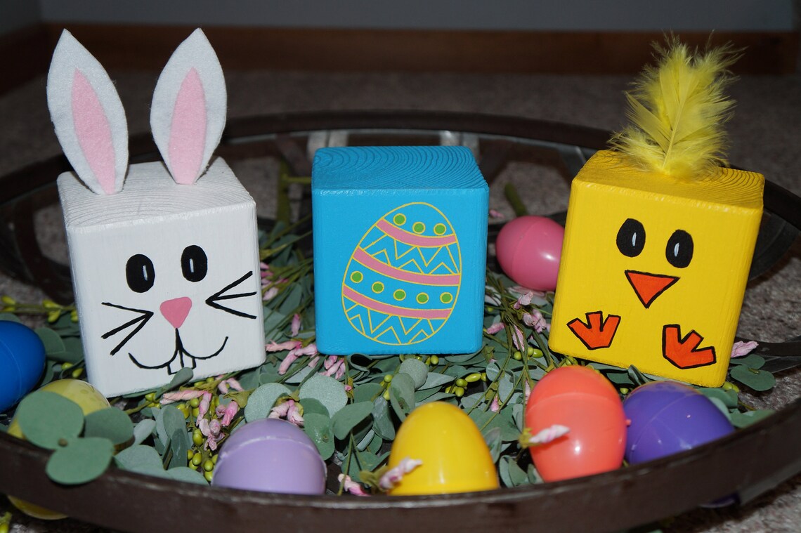 Easter Blocks - Etsy