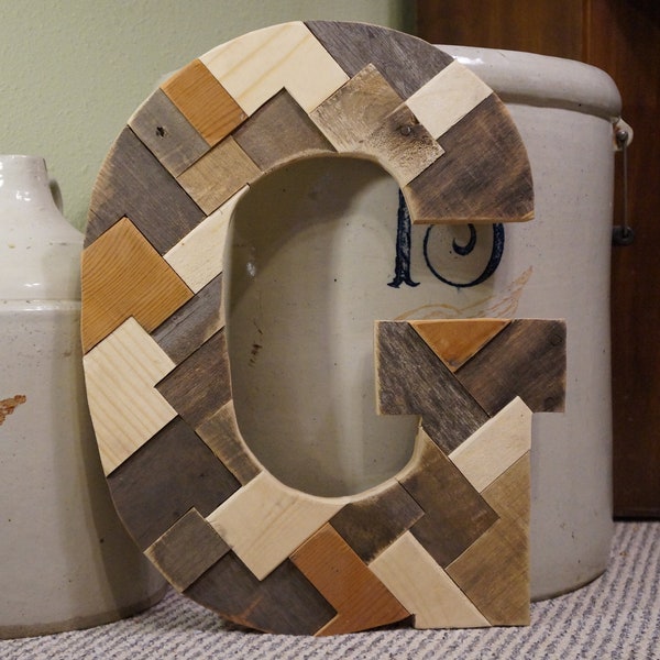 Wooden Letter G - Etsy