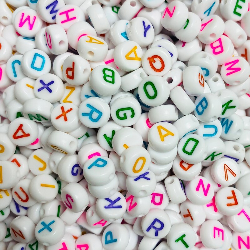 Alphabet Letter Bead - Etsy