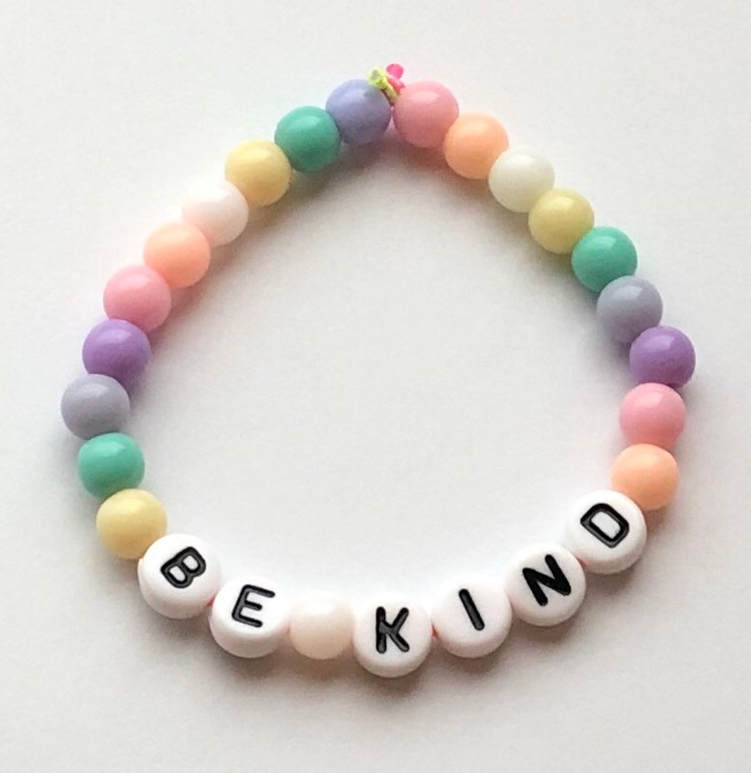 BE KIND Kids / Childrens Bracelets Kindness / Friendship Bracelets ...