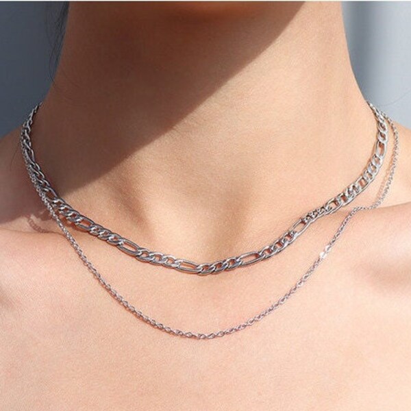 Multi Layer Necklace - Etsy