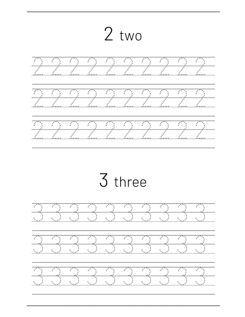 Tracing Letters and Numbers 130 Practice Pages - Tracing for Toddlers ...